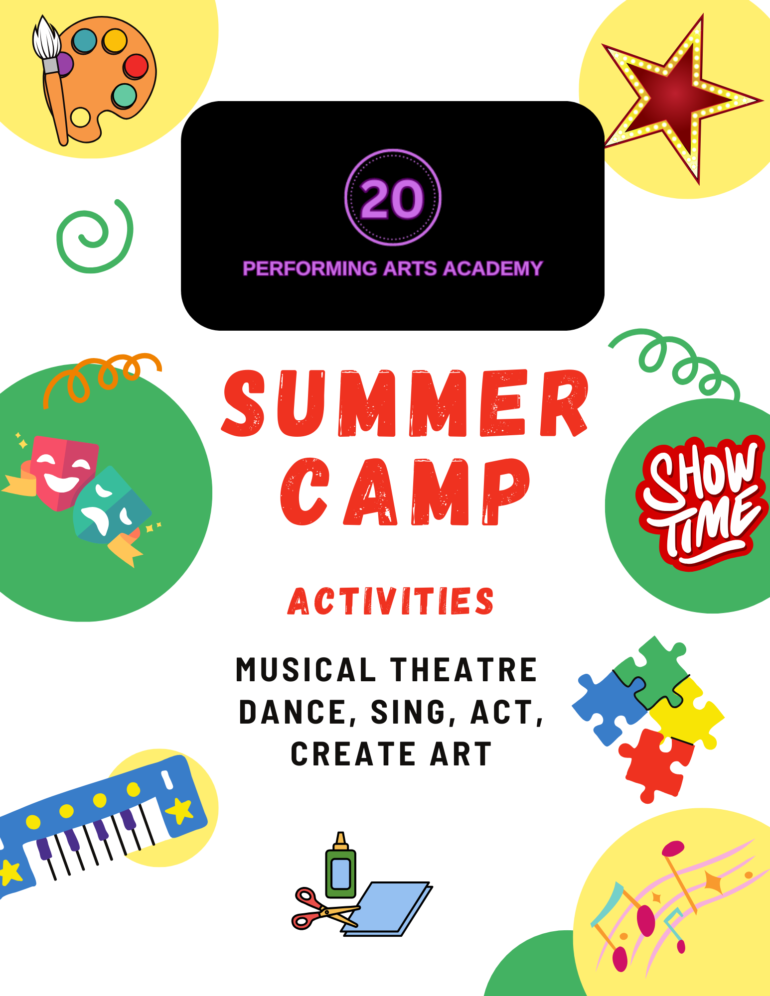 Summer Camp - 20 Performing Arts Academy